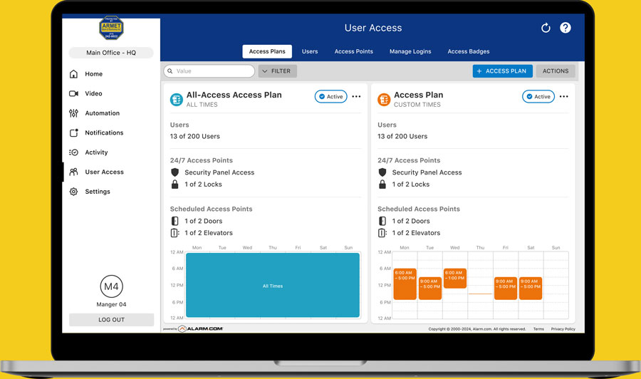 Access Control Systems – Armet Alarm & Electronics Inc.